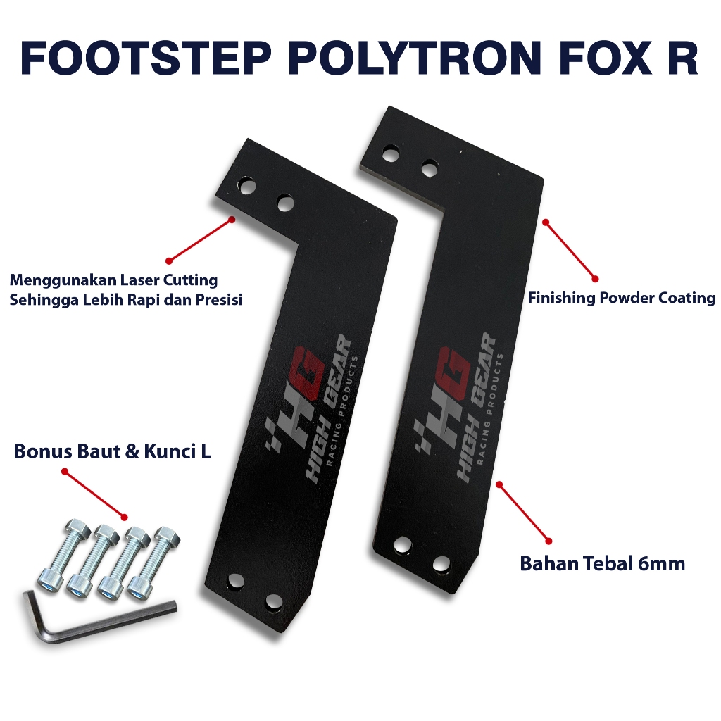 Jual Footstep Polytron Fox R Fox S Foot Step Free Kunci L dengan Baut ...