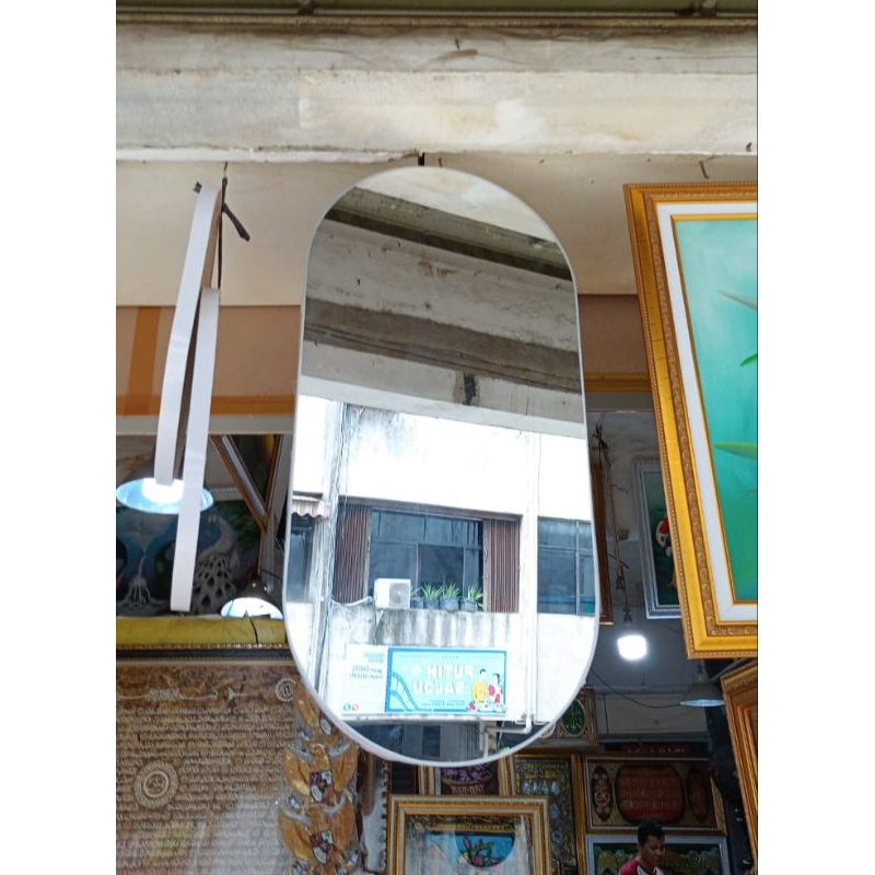 Jual Cermin Oval 40 x 86 cm | Shopee Indonesia
