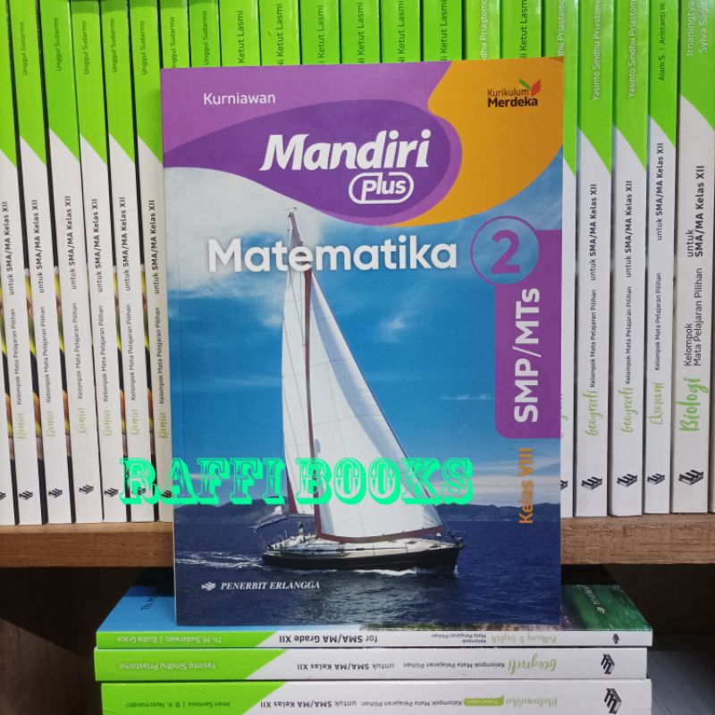 Jual Buku Mandiri Plus Matematika Kelas 2 / VIII 8 SMP Erlangga Kurikulum Merdeka | Shopee Indonesia