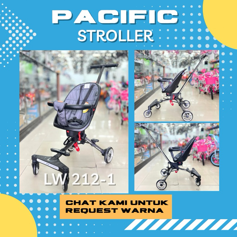 Jual MAGIC STROLLER PACIFIC EXOTIC LW 121 LW 127 LW 212-1 KERETA RODA ...
