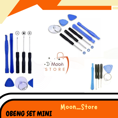Jual OBENG SET MINI / TOOLS OBENG SET 8 IN 1 ALAT PEMBUKA LCD DAN TOOLS ...