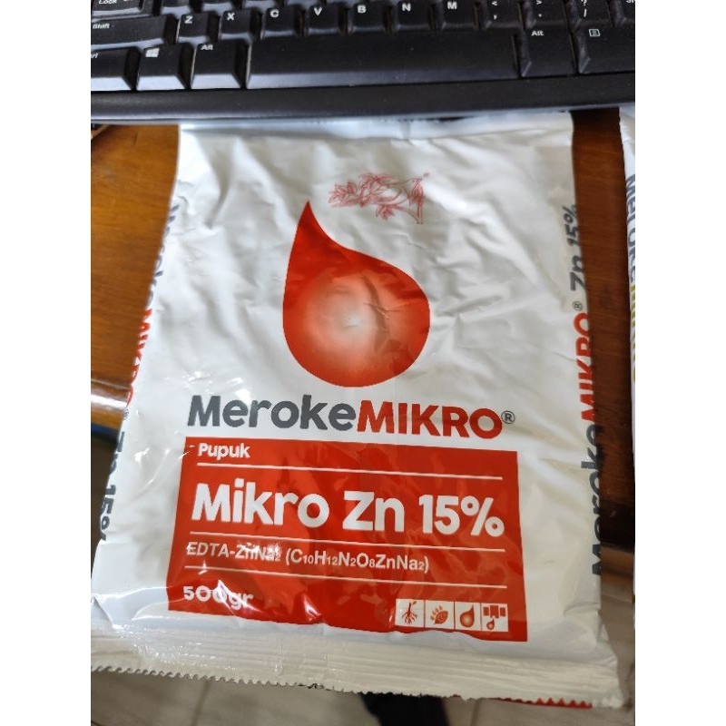 Jual Pupuk Mikro Meroke Zn 15% 500gram | Shopee Indonesia