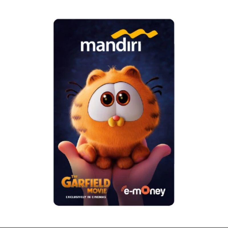 Jual Mandiri e-money spesial edisi Garfield | e-toll | Shopee Indonesia