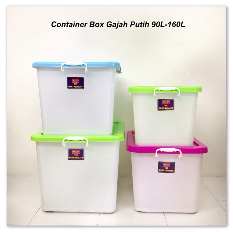 Jual Container Box (CB) Gajah 90L, 100L, 140L, 160L | Shopee Indonesia