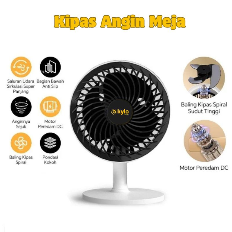 Jual Kipas Angin Meja Tidak Berisik Kipas Angin Mini 2 Speed Kipas ...