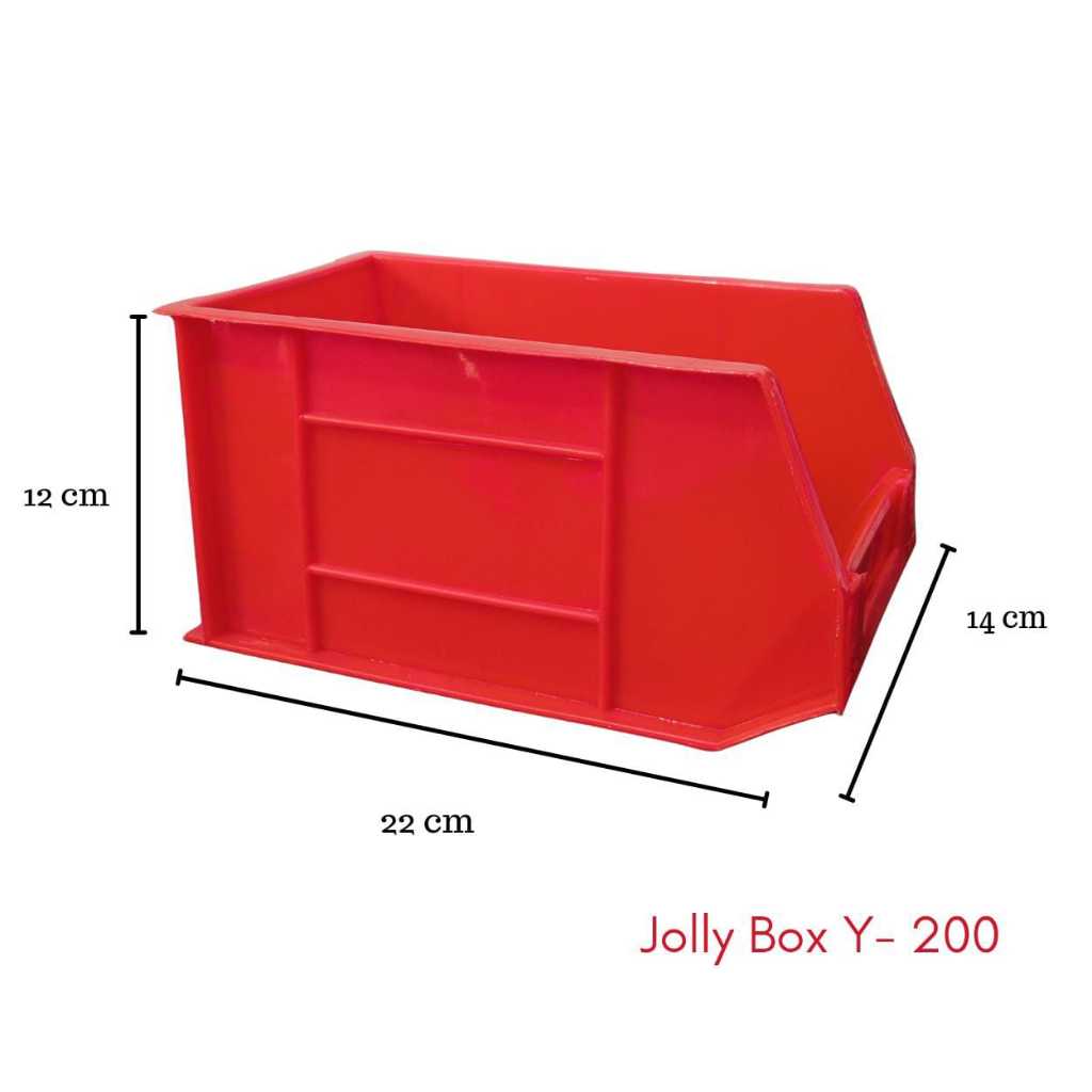 Jual JOLLY BOX MERAH Y200 - KOTAK PENYIMPANAN | Shopee Indonesia