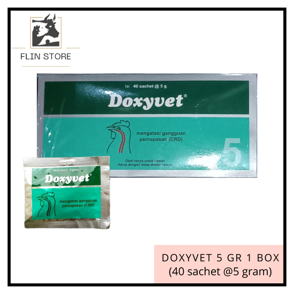 Jual Doxyvet 1 Box (40 sachet @5 gram) Medion – Mengatasi gangguan ...