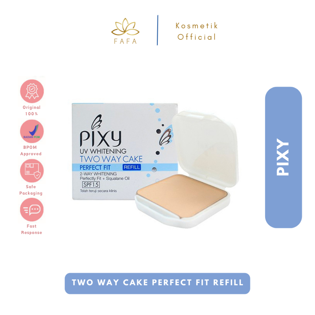 Jual PIXY Two Way Cake Perfect Fit Series - Refill | Shopee Indonesia