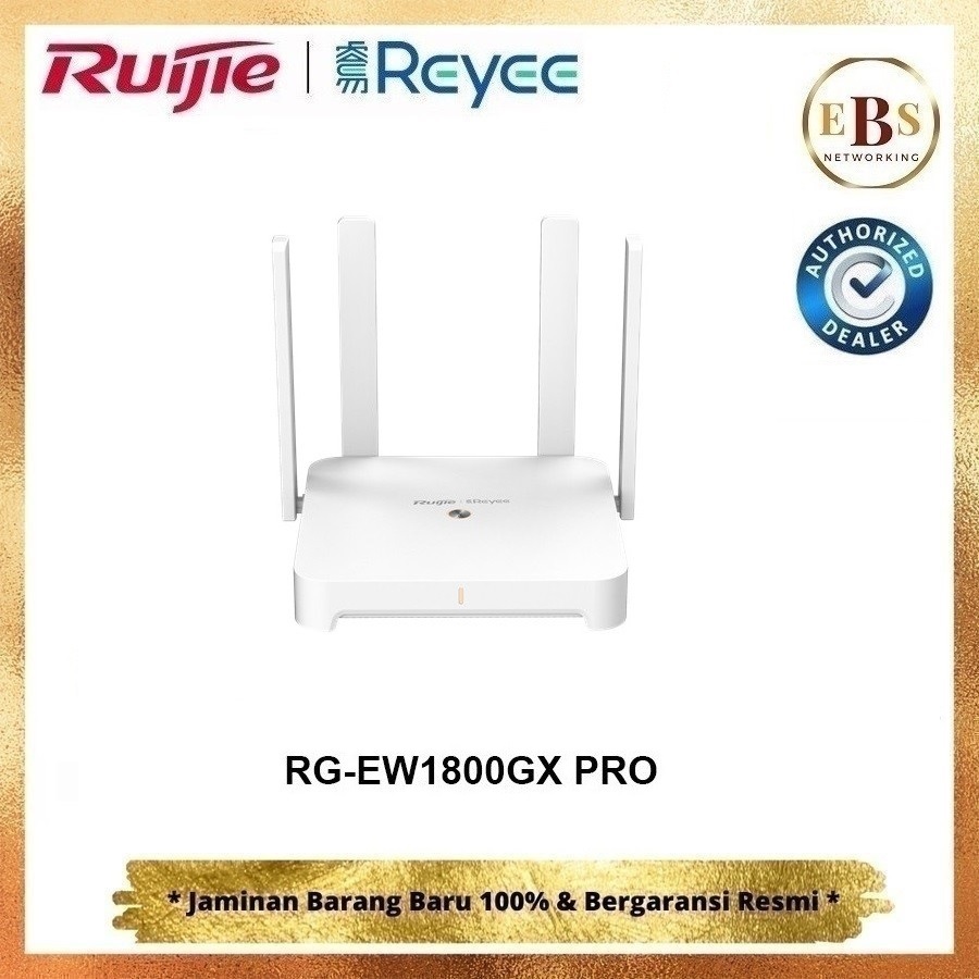 Jual Ruijie RG-EW1800GX PRO 1800Mbps Wi-Fi 6 Dual-band Gigabit Mesh ...