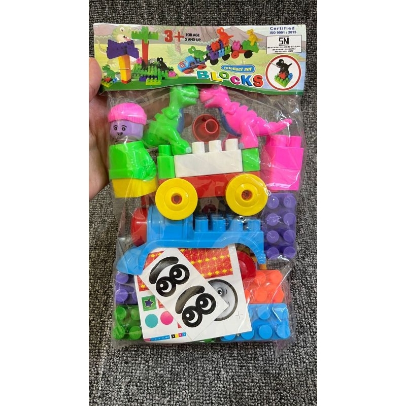 Jual lego block kereta api dino | Shopee Indonesia