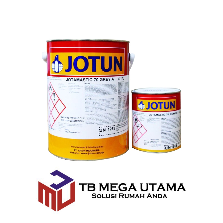 Jual Jotun Jotamastic 70 Grey 5 Liter | Cat Epoxy Mastic 2 Komponen | Shopee Indonesia