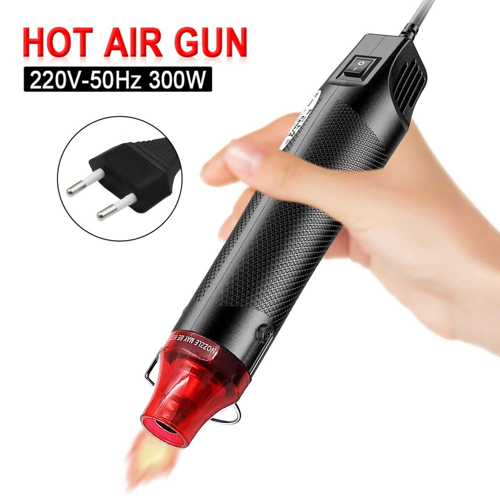 Jual Blower hot air Mini Hot Gun Heat Gun Low Watt 300W Electric Alat ...