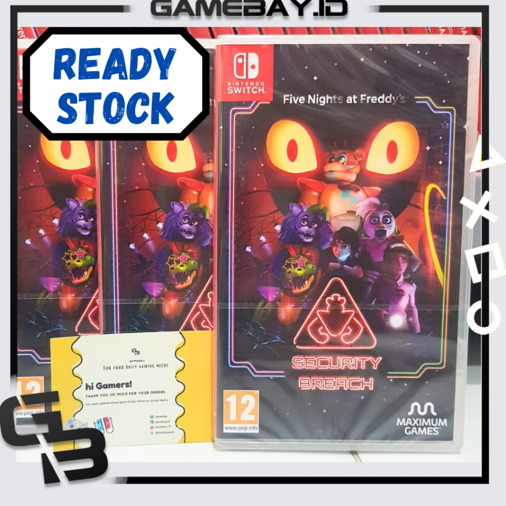 Jual Nintendo Switch Five Nights At Freddy's Security Breach | Shopee ...