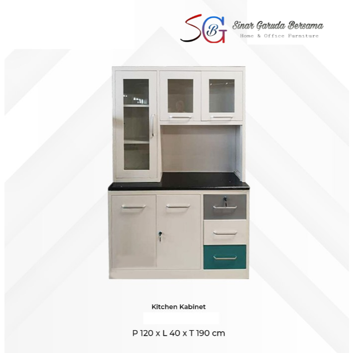 Jual KITCHEN SET BESI / LEMARI PIRING LEMARI SAYUR DAPUR BAHAN PLAT ...
