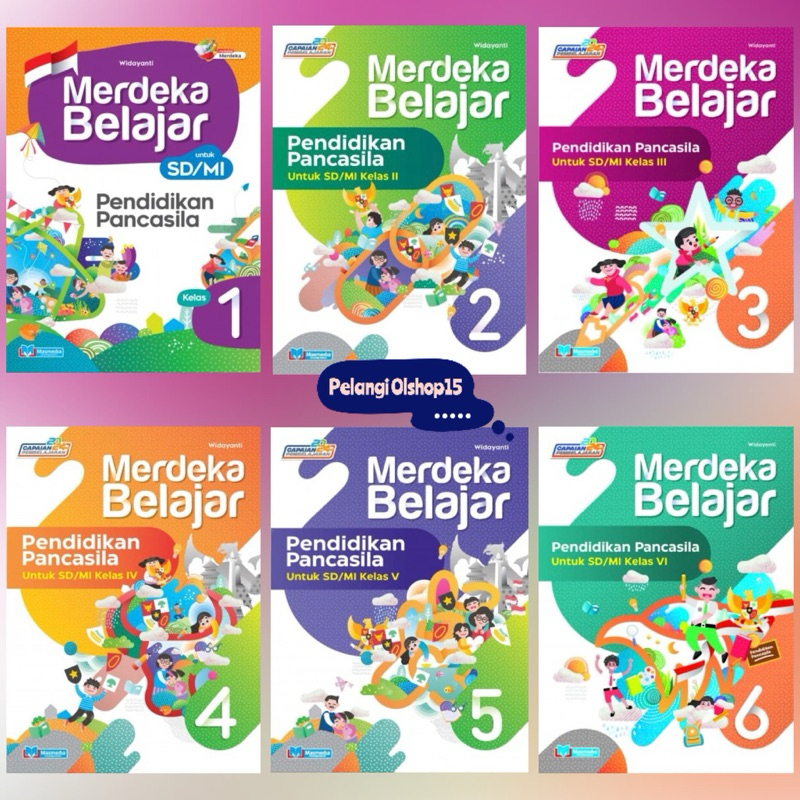 Jual BUKU MERDEKA BELAJAR PENDIDIKAN PANCASILA SD/MI KELAS 1 2 3 4 5 6 KURIKULUM MERDEKA ...