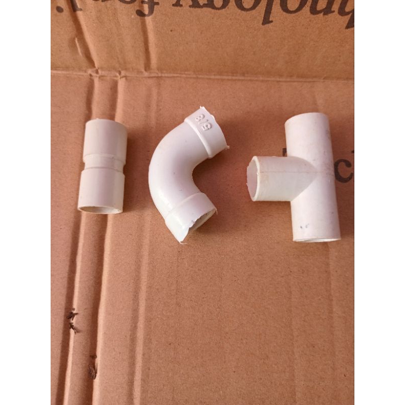 Jual sambungan pipa listrik kabel 5/8 pvc | Shopee Indonesia