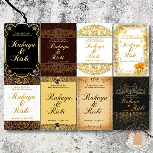 Jual KARTU SOUVENIR /KARTU UCAPAN TERIMAKASIH/PENGAMBILAN SOVENIR ...