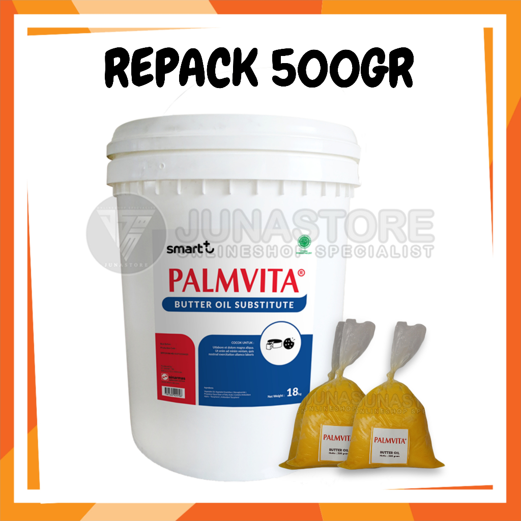 Jual BUTTER BOS PALMVITA GOLD BUTTER OIL SUBSTITUTE REPACK 500GR ...