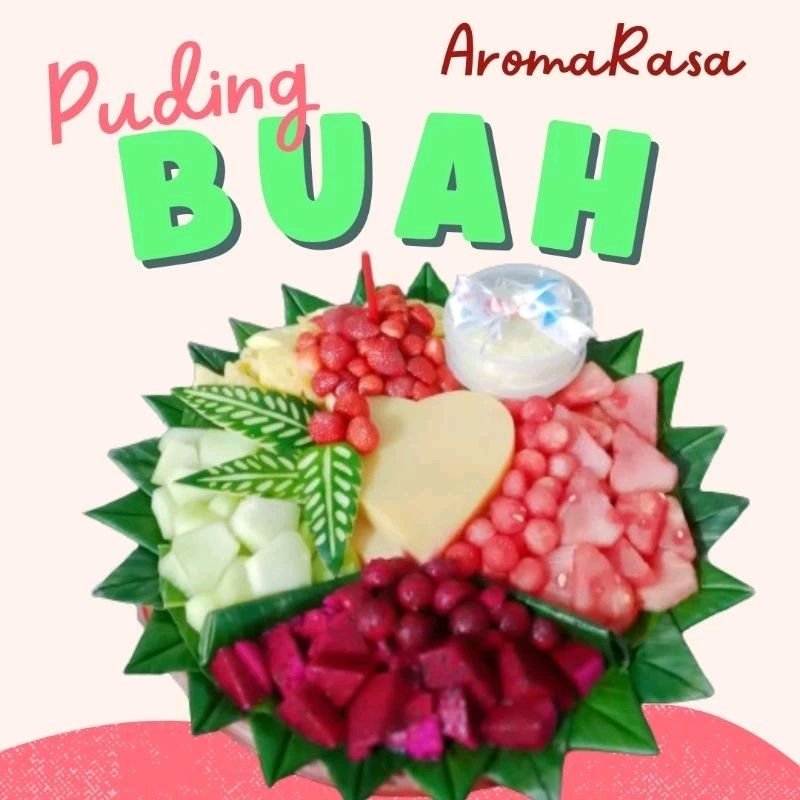 Jual Tumpeng Puding Buah/Tumpeng Puding / Tumpeng/ Buah buahan 5 Porsi ...