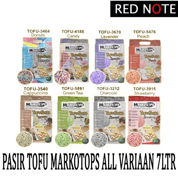 Jual Pasir Kucing Tofu Soya Markotops 7L 2.5Kg All Varian (G/G ...