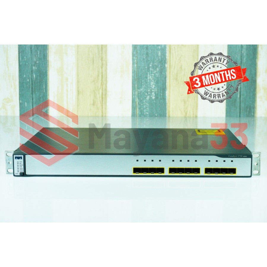 Jual Cisco Catalyst 3750G Series 12 Port SFP Type Cisco Catalyst 3750G ...