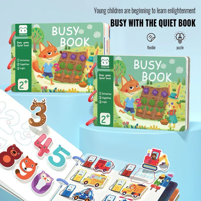 Jual Busy Book 2+ (Busy Game Quite Book) | Shopee Indonesia