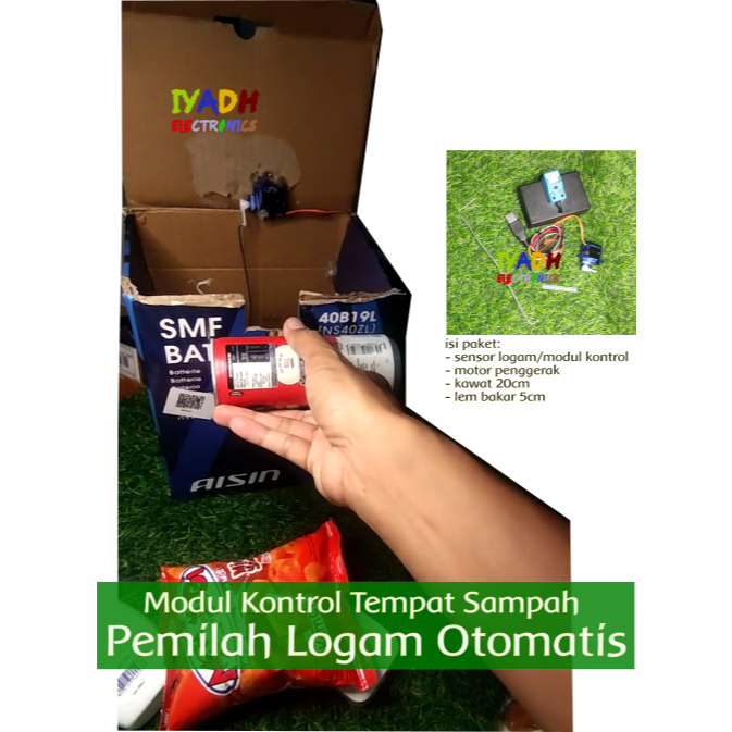 Jual Modul kontrol tempat sampah pemilah logam otomatis dilengkapi ...