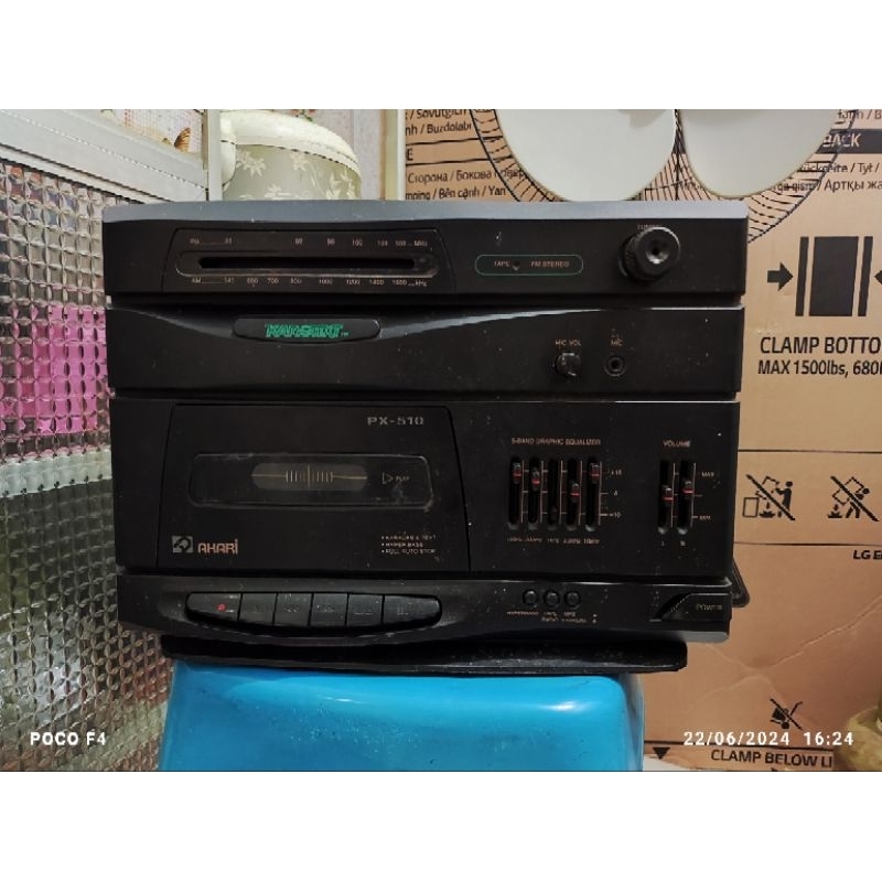 Jual Unit mesin radio tape COMPO AKARI px50 | Shopee Indonesia