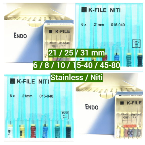 Jual Kfile K-File latihan preparasi saluran akar | Shopee Indonesia