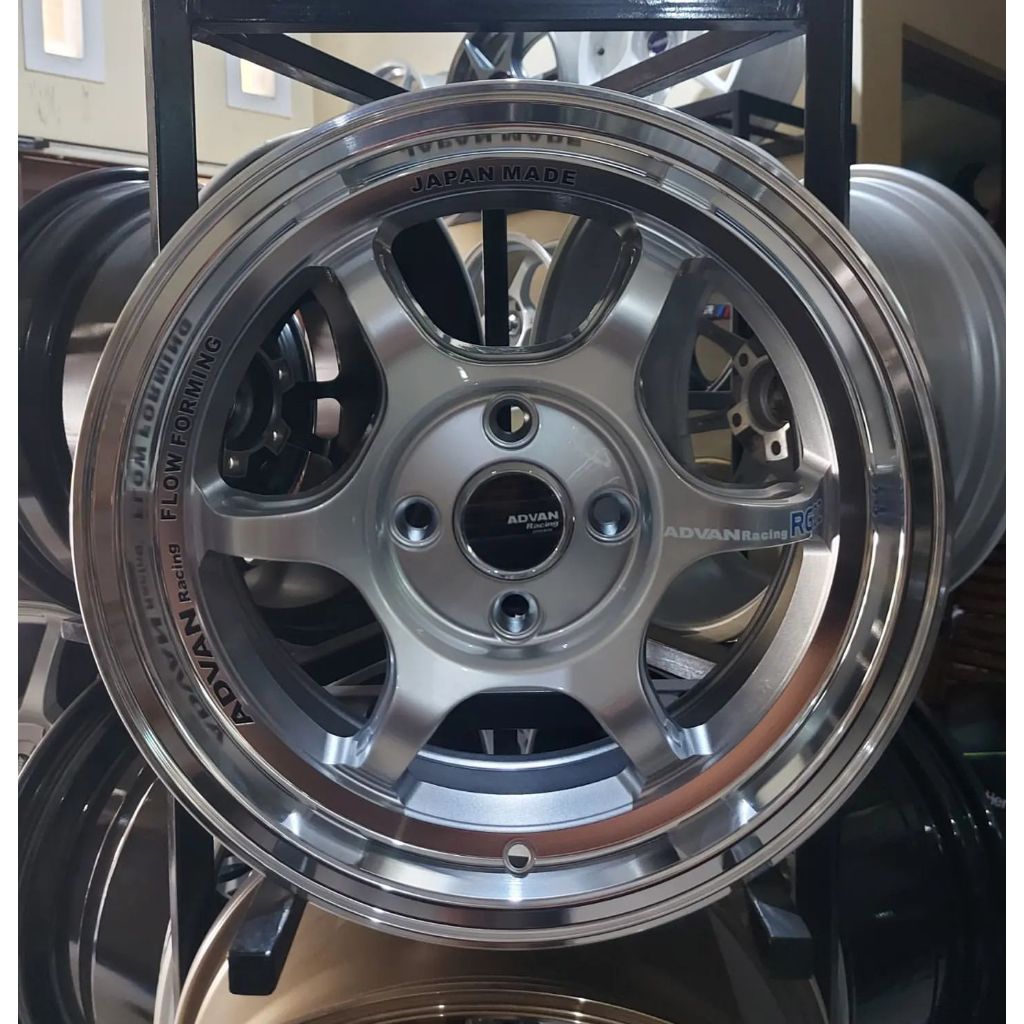 Jual velg mobil ring 15 advan rgd2 pcd 4x100 velg r15 tuk brio,agya ...
