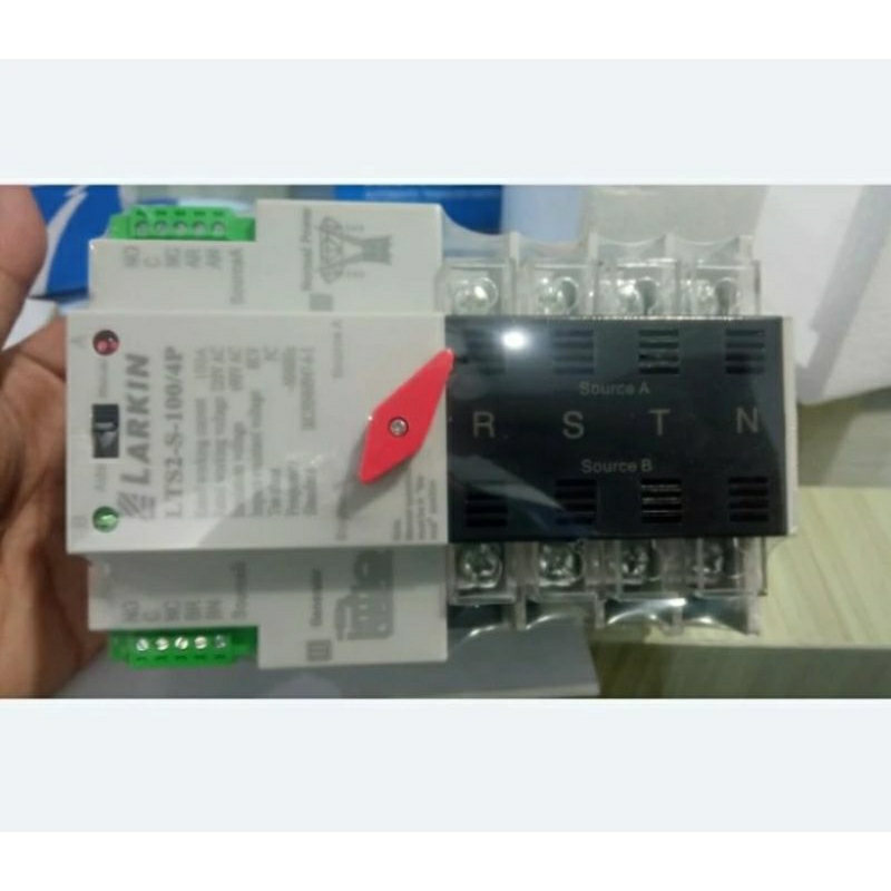 Jual ATS COS LARKIN LTS 2 - S 100A 2P / 4P automatic PLN generator GENSET LTS2-S 100 ampere 2 ...