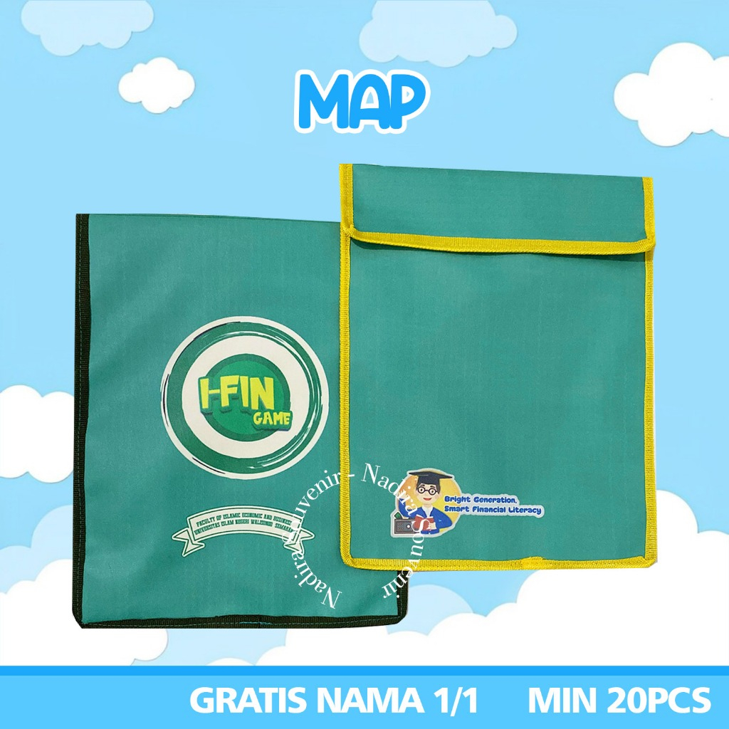 Jual MAP CUSTOM SOUVENIR ULTAH BAGUS FREE DESAIN GRATIS NAMA TAMU ...