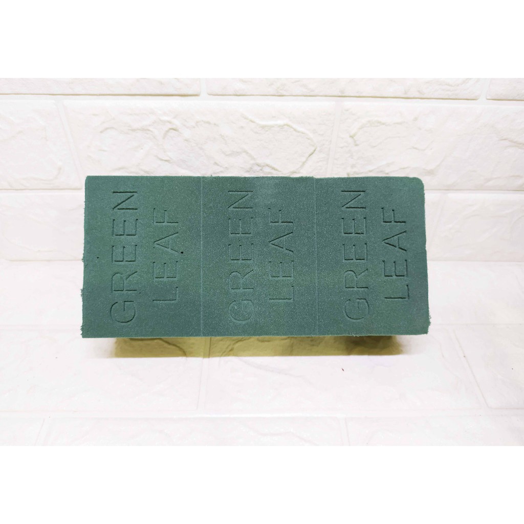 Jual TERBAIK Floral Foam Basah Busa Hijau Basah Gabus Bunga Hidup Oasis ...
