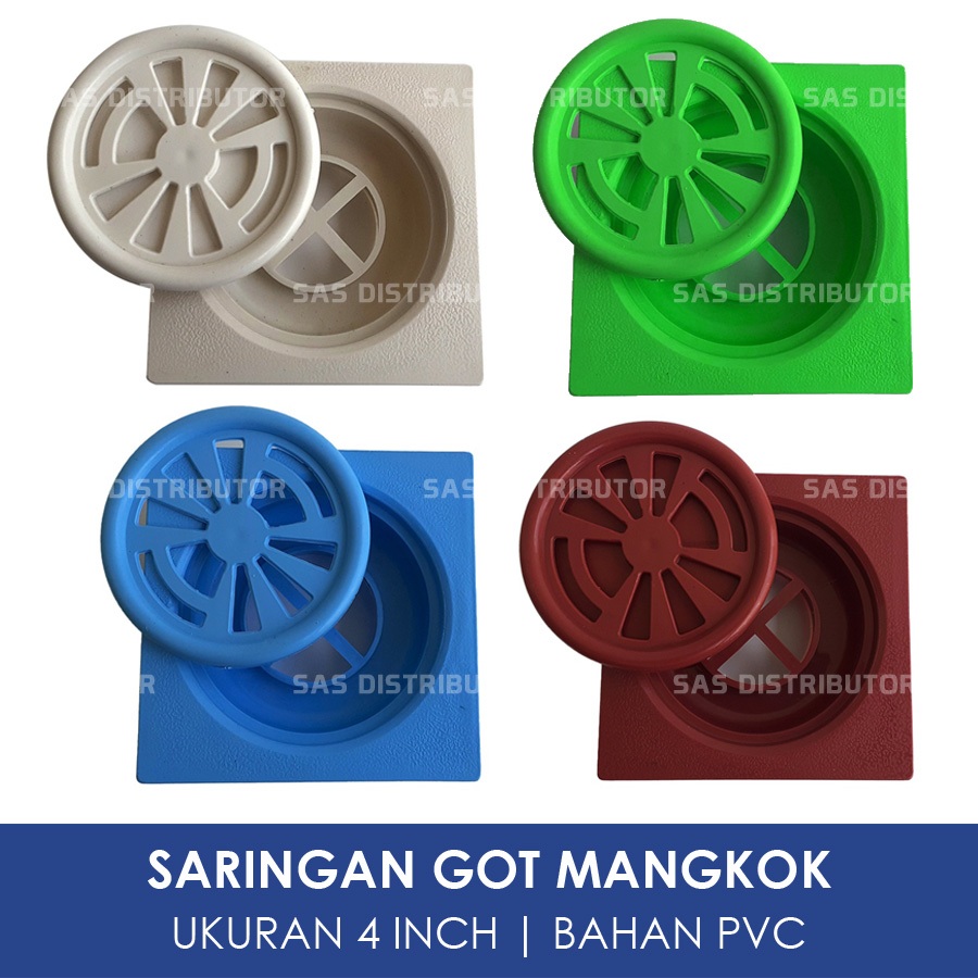 Jual Saringan Got PVC / Saringan Got Mangkok / Floor Drain / Saringan ...
