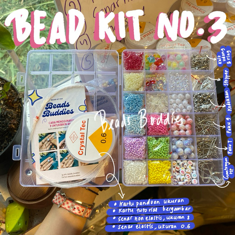 Jual Bead Kit by Beads Buddies | ISINYA SESUAI DI FOTO | Shopee Indonesia