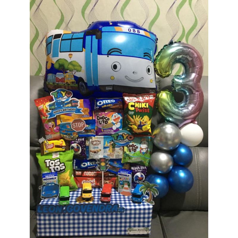 Jual mading snack,Snack tower ulangtahun,Snack Mading birthday,birthday ...