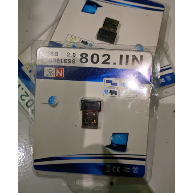 Jual USB WIFI WIRELESS ADAPTER NETWORK DONGLE 150Mbps | Shopee Indonesia