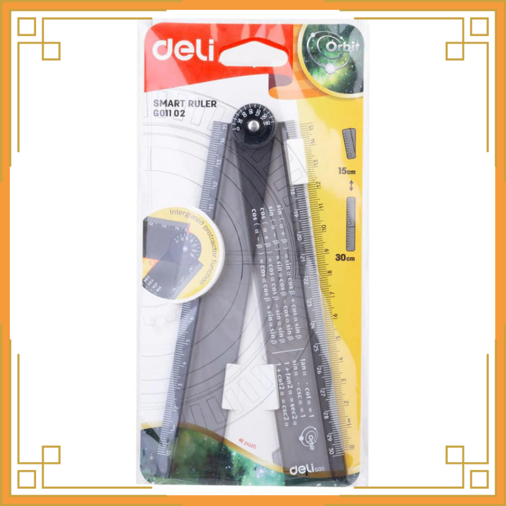 Jual DELI Penggaris lipat smart G01102 | Shopee Indonesia