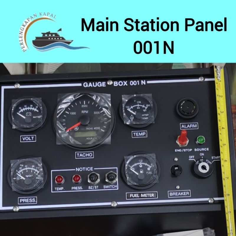 Jual main station panel 001N Korea / Gauge Box / dashboard kapal ...