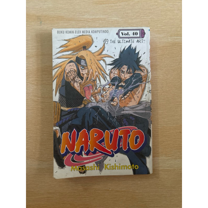 Jual Komik Naruto Vol 10 28 Preloved Gigabook | Shopee Indonesia