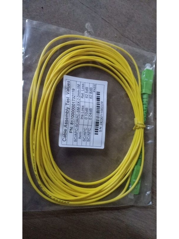 Jual Patchcord Pathcore Sc Apc - Sc Apc 5 Meter 2 Mm | Shopee Indonesia