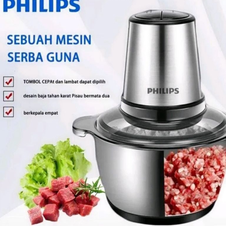 Jual KODE S67L blender choper philips pengiling daging serbaguna meat ...