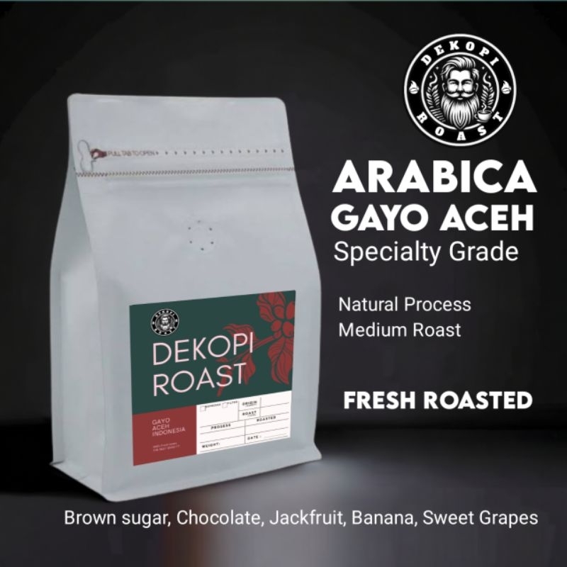 Jual Kopi Arabika Gayo Aceh Natural Biji | Bubuk 100gr | 200gr | 500gr ...