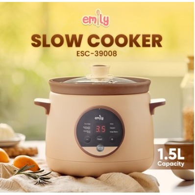 Jual Emily Slow Cooker Claypot 1.5L Esc 39008 / Emily Slow Cooker Tanah ...