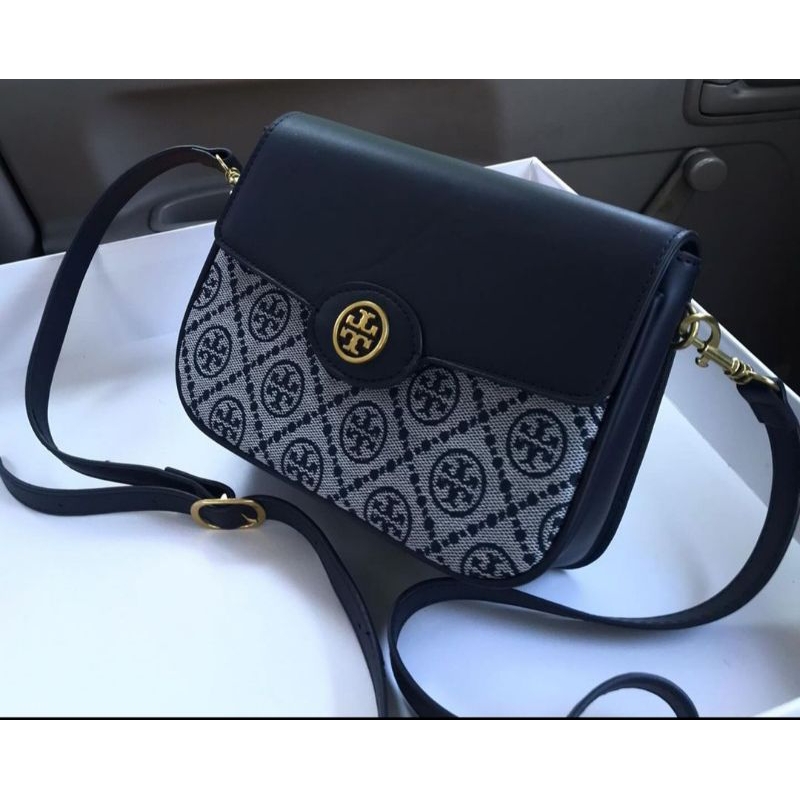 Jual Tas Torry B Robinson Monogram bag Shoulder Bag Sling bag tanpa box ...