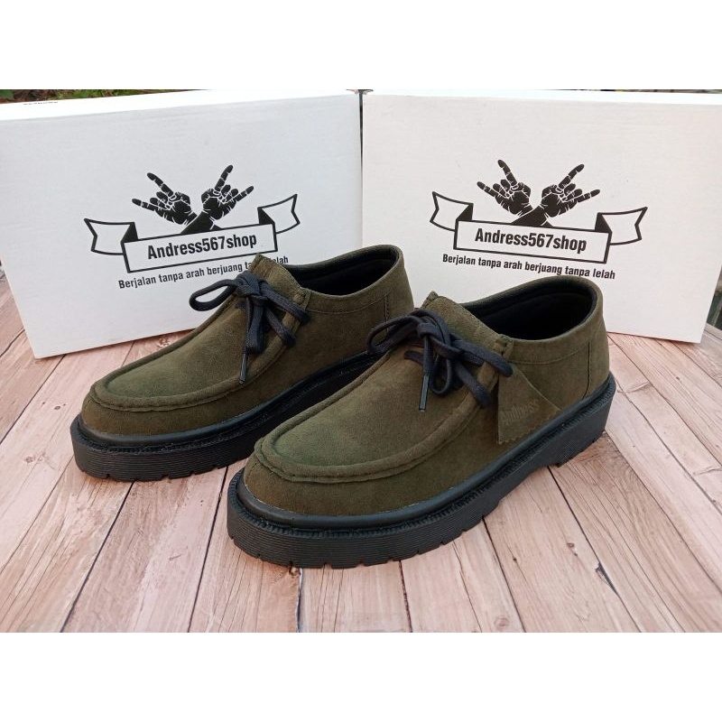 Jual Sepatu Pria Sepatu Boots Low Boots Sepatu Suide/Kulit Sepatu ...