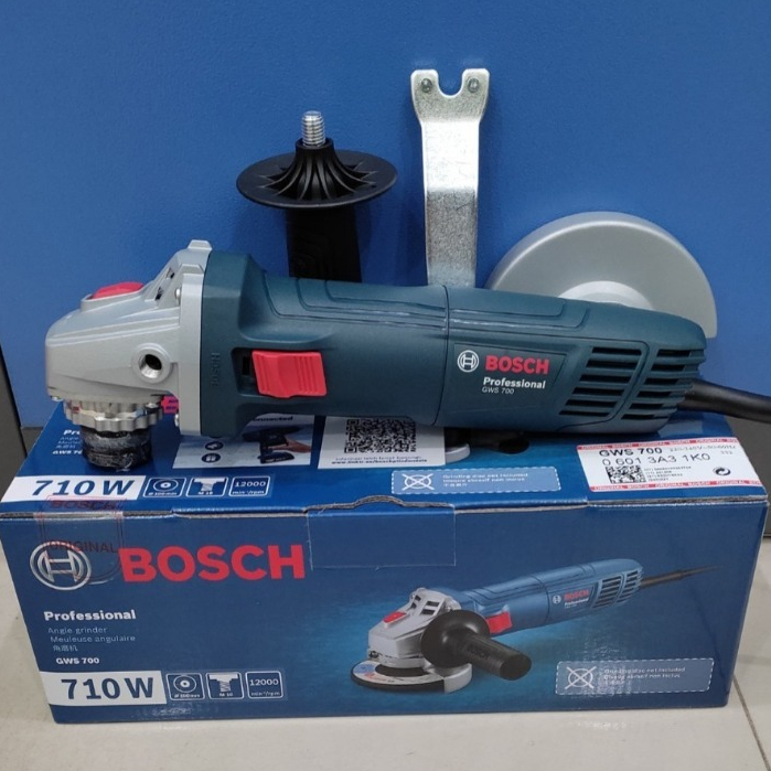 Jual BOSCH Mesin Gerinda Tangan Listrik GWS700 Angle Grinder Gurinda ...