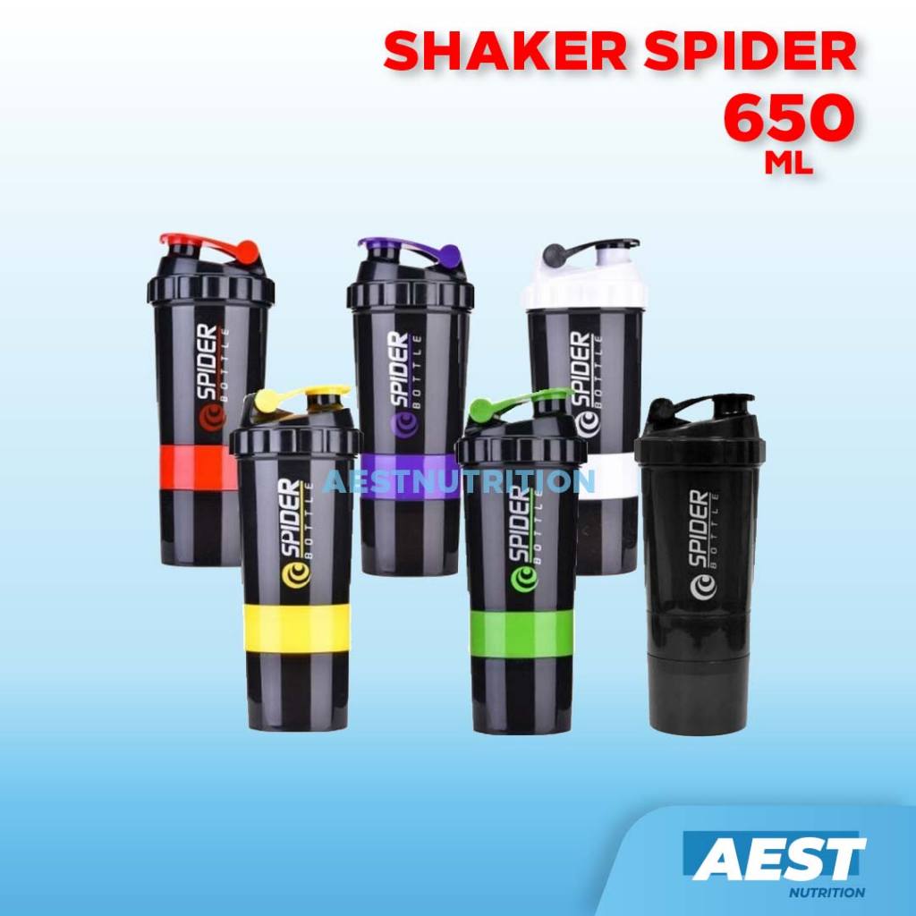 Jual Shaker Spider 600 ml Smart Shaker Botol Minum | Shopee Indonesia