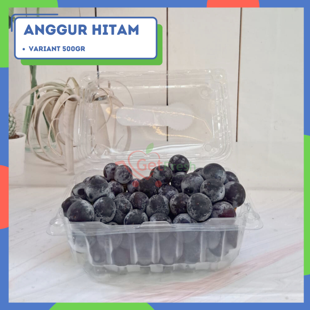 Jual Anggur Hitam Autumn CN - 500gr/1kg | Shopee Indonesia