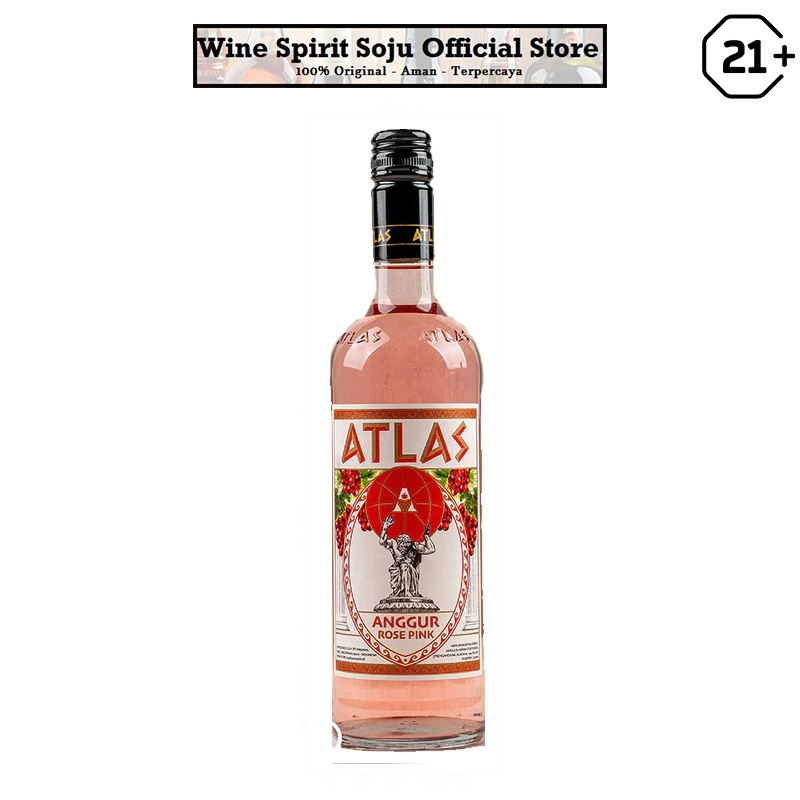 Jual Anggur Rose Pink Atlas 620ml | Shopee Indonesia